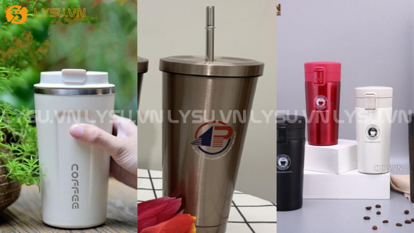 Top 3 mẫu ly in logo đẹp nhất cho thương hiệu của bạn - Ly sứ Vinaly